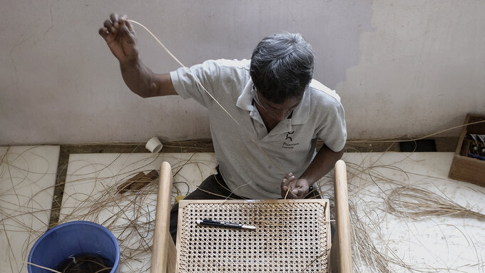 Cane Weaving | Phantom Hands